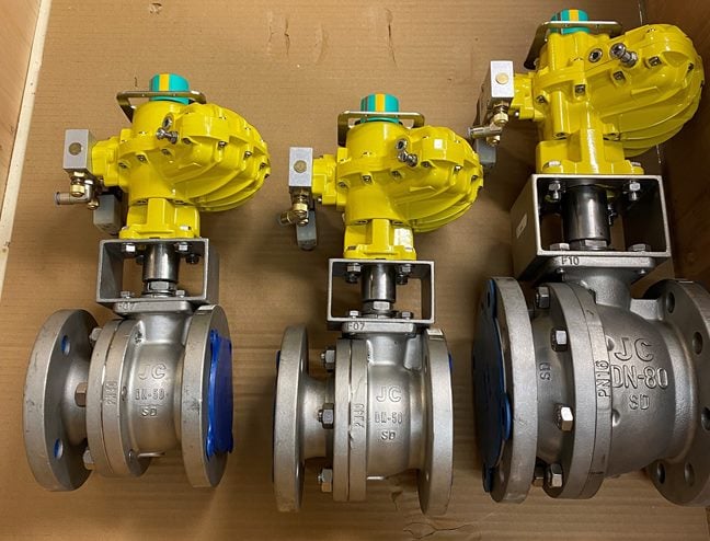 Kritisk med riktig valg av ventil- og aktuator kombo - Armatec NO